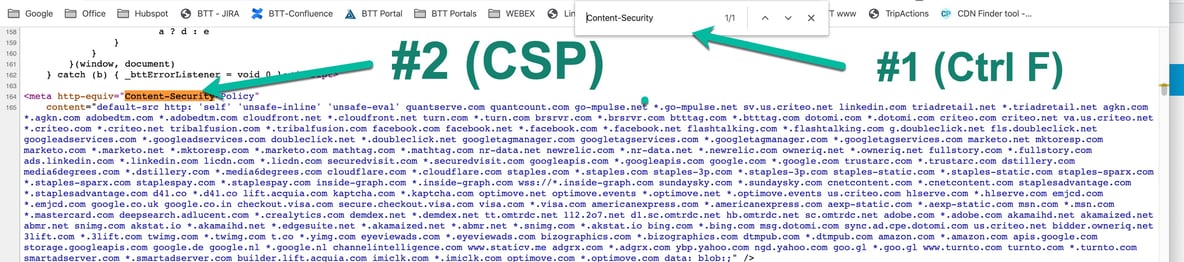 How to find out if a Site has a Content Security Policy (CSP) deployed